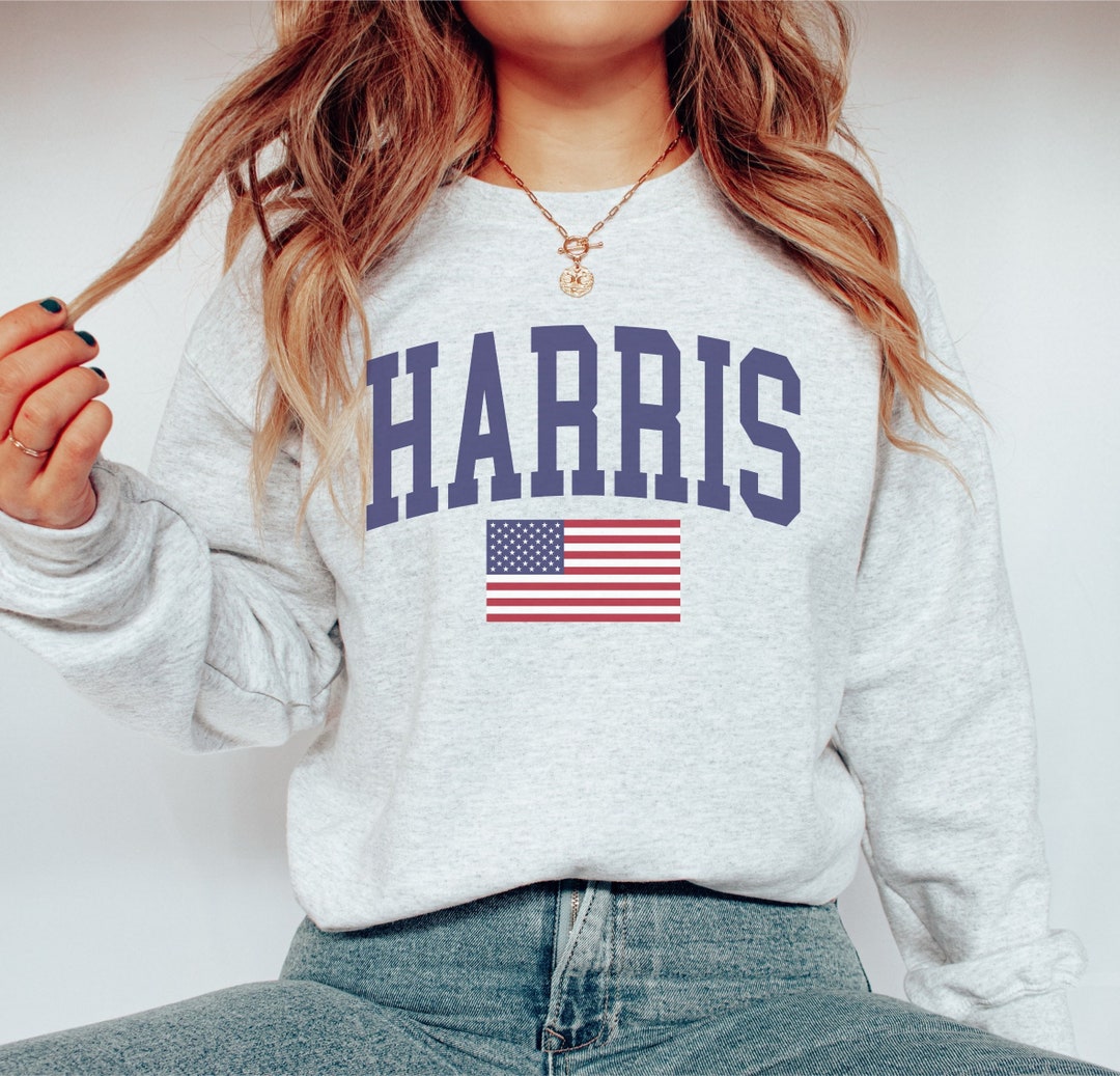 Kamala Harris Sweatshirt, Democrat Sweatshirt, Harris 2024 Sweatshirt ...