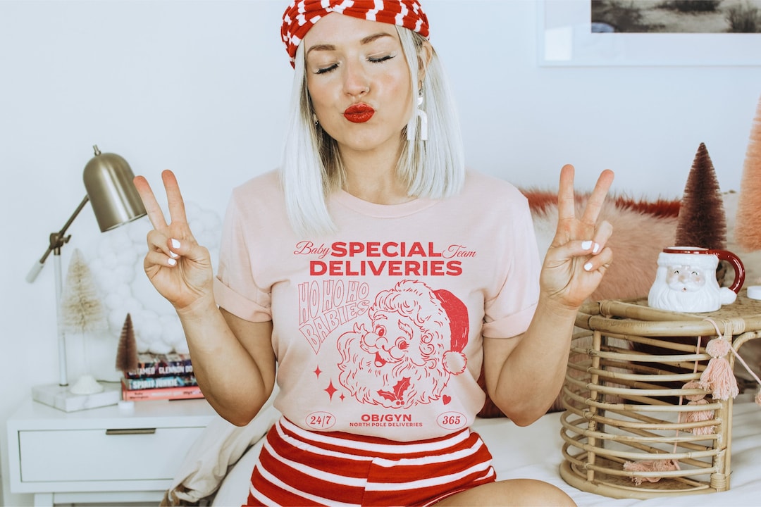 OBGYN Christmas Shirt, Special Deliveries Shirt, OB/GYN Shirts, Baby ...