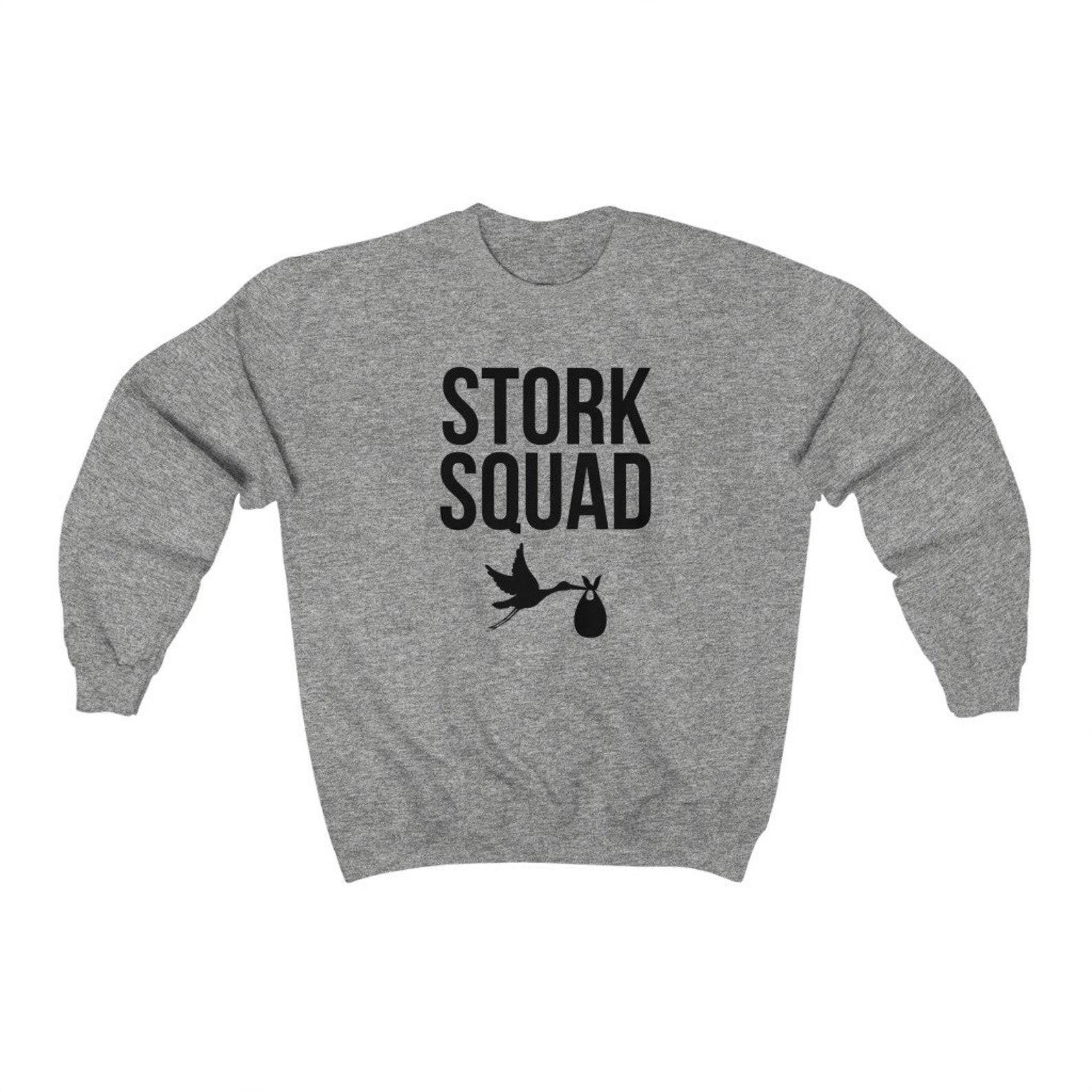 Stork Squad, Labor and Delivery Nurse Sweatshirt, L&D Nurse Crewneck ...