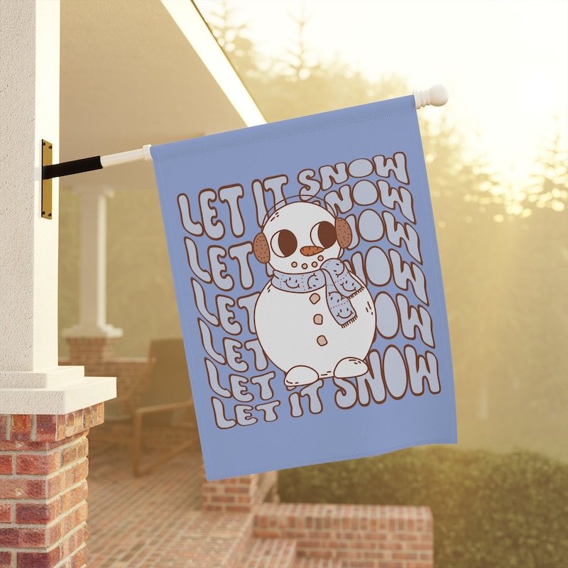 Let It Snow Banner - Etsy