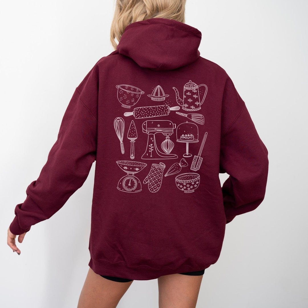 It's A Beautiful Day to Bake Hoodie, Baking Hoodie, Baker Hoodie ...