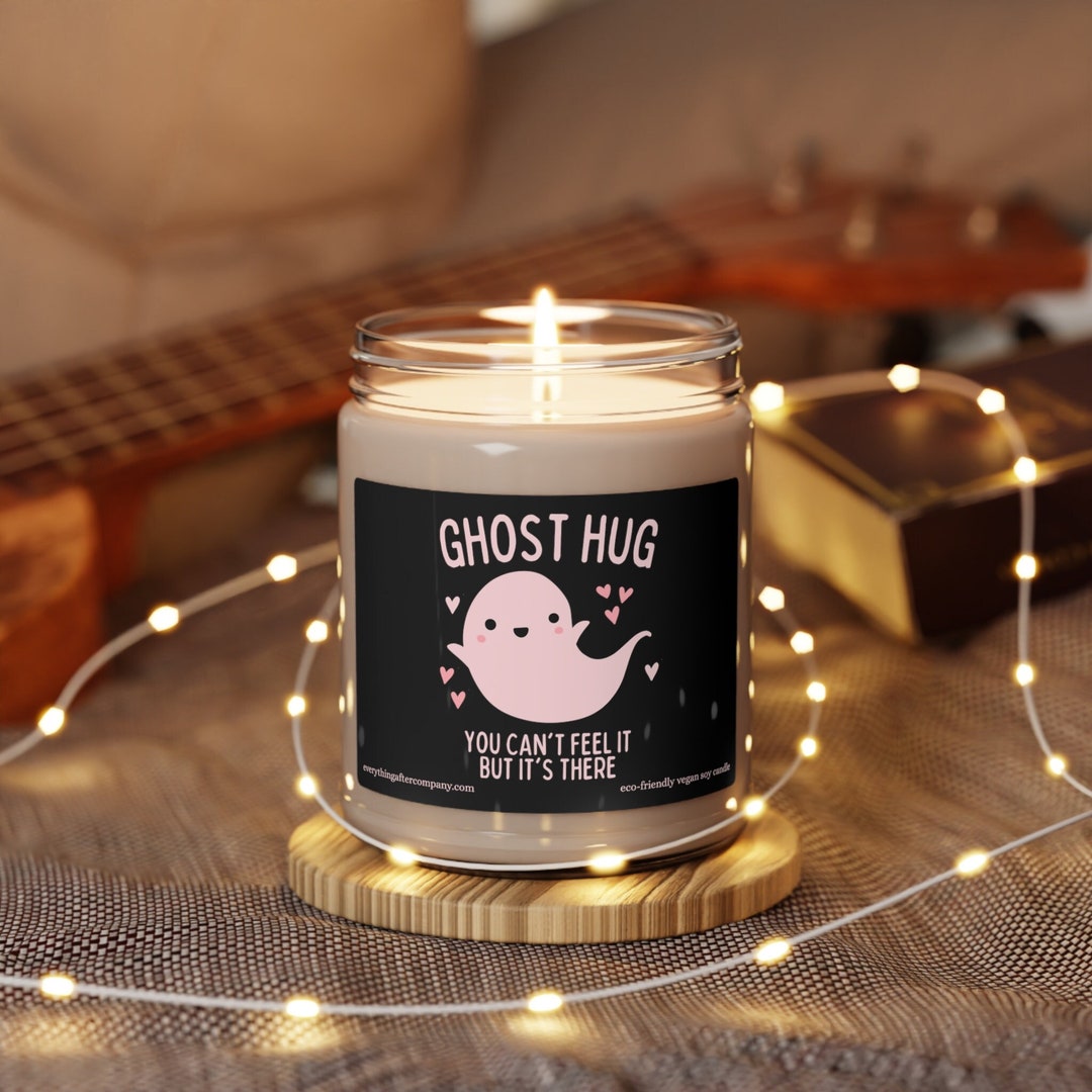 Ghost Hug Candle, Miss You Candle, Fall Candles, Thinking of You Gift ...
