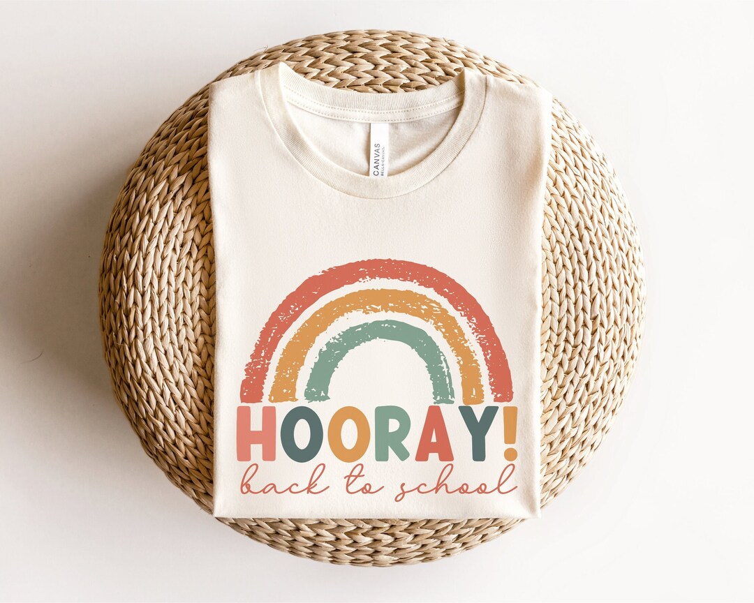 Hooray Back to School, Welcome Back to School Shirt, Elementary School ...