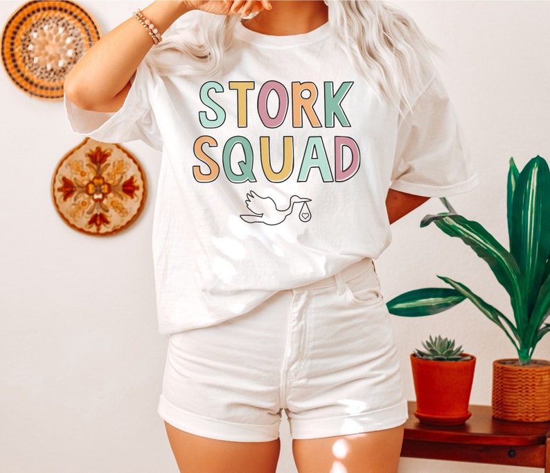 Comfort Colors® Shirt, Stork Squad Shirt, Labor and Delivery Shirt ...