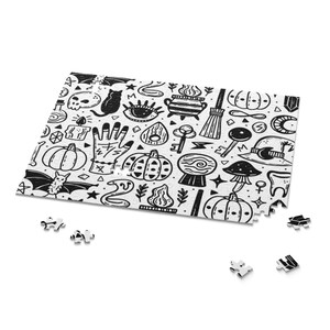 Witchcraft Puzzle, Halloween Puzzle, Witch Jigsaw Puzzle, Fun Fall ...