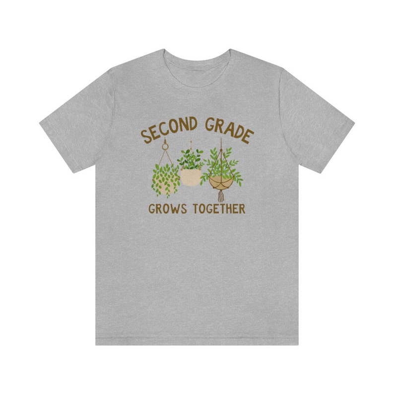Second Grade Grows Together Second Grade Teacher Team Shirts - Etsy
