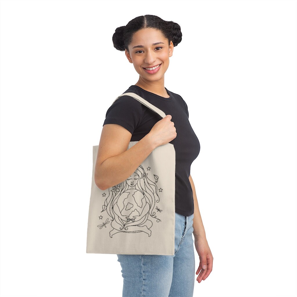 Protect the Planet, Earth Tote Bag, Eco Friendly Tote Bag, Mother ...