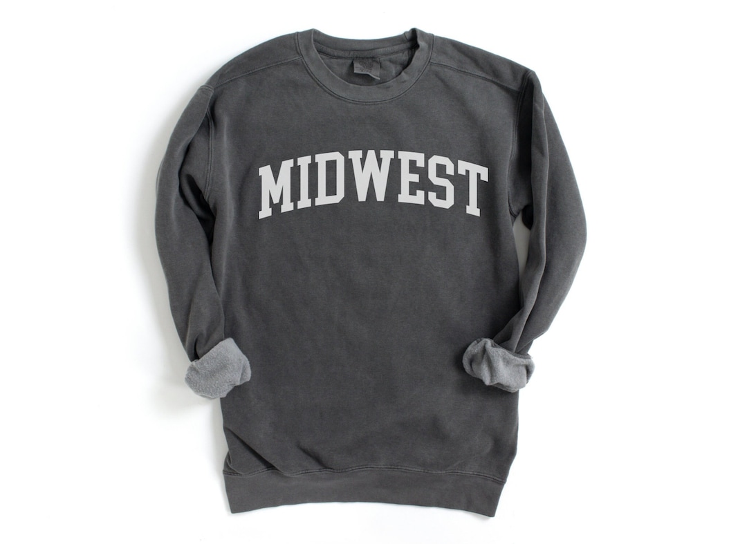 Comfort Colors® Sweatshirt, Comfort Colors Midwest Sweatshirt ...