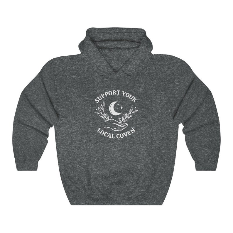 Support Your Local Coven Witch Hoodie Fall Apparel Witchy - Etsy