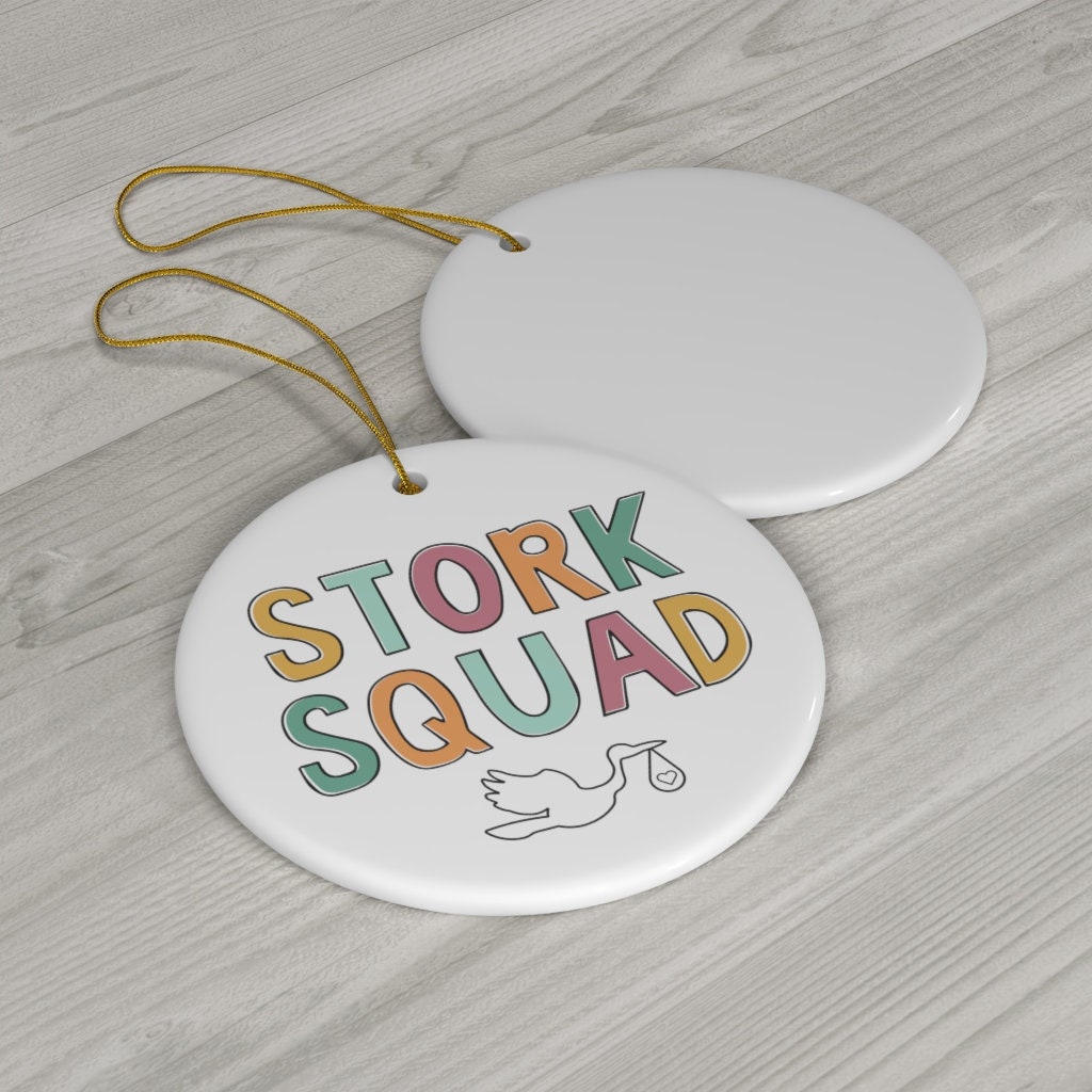 Stork Squad Labor and Delivery Nurse Ornament NICU Nurse - Etsy