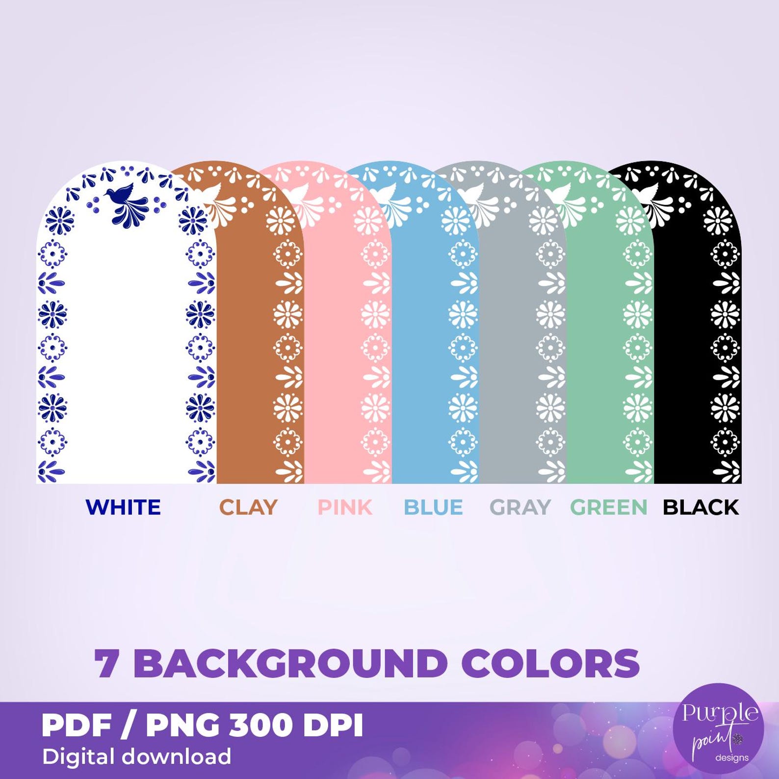 SVG Talavera Backdrop, Digital Download, SVG Files, Wedding & Events ...