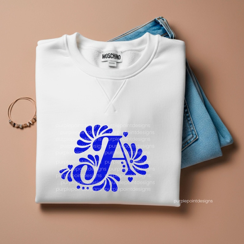 Talavera Monogram Alphabet SVG | Mexican Initial Lettering | Monogram ...