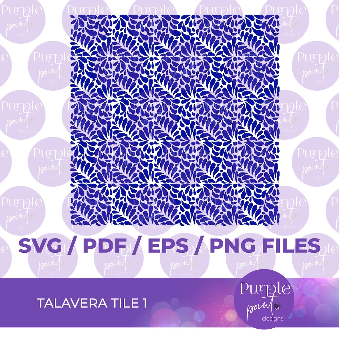 SVG Mexican Talavera, Talavera SVG, Instant Download, Talavera Design ...