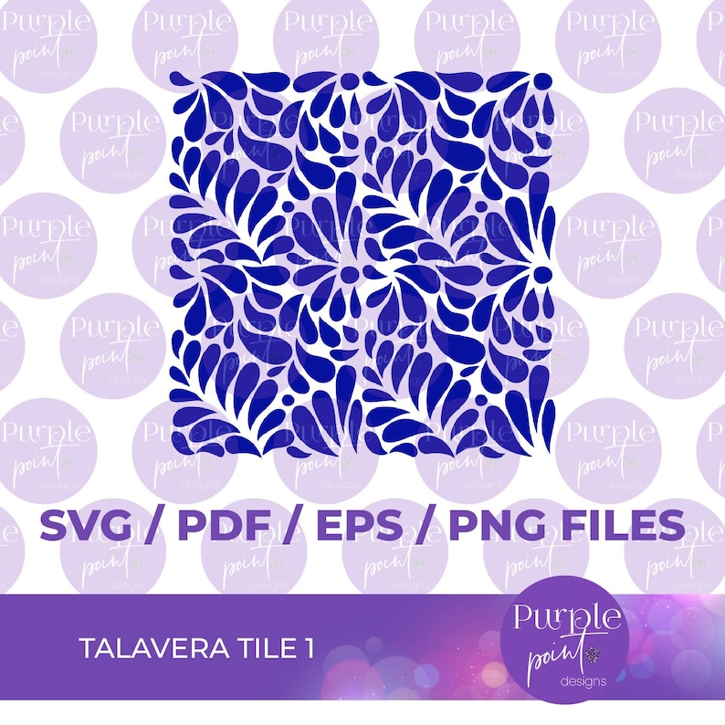 SVG Mexican Talavera, Talavera SVG, Instant Download, Talavera Design ...