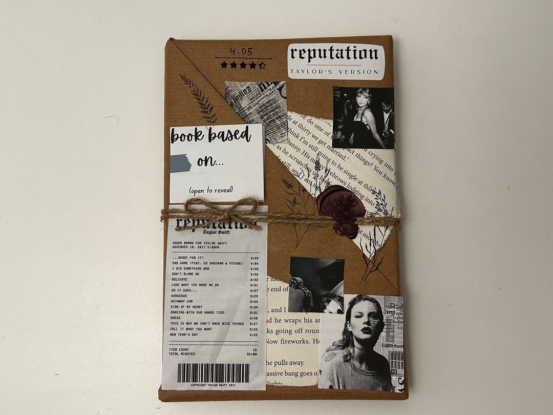 Reputation Blind Date With A Book Taylor's Version Taylor Swift Mystery ...