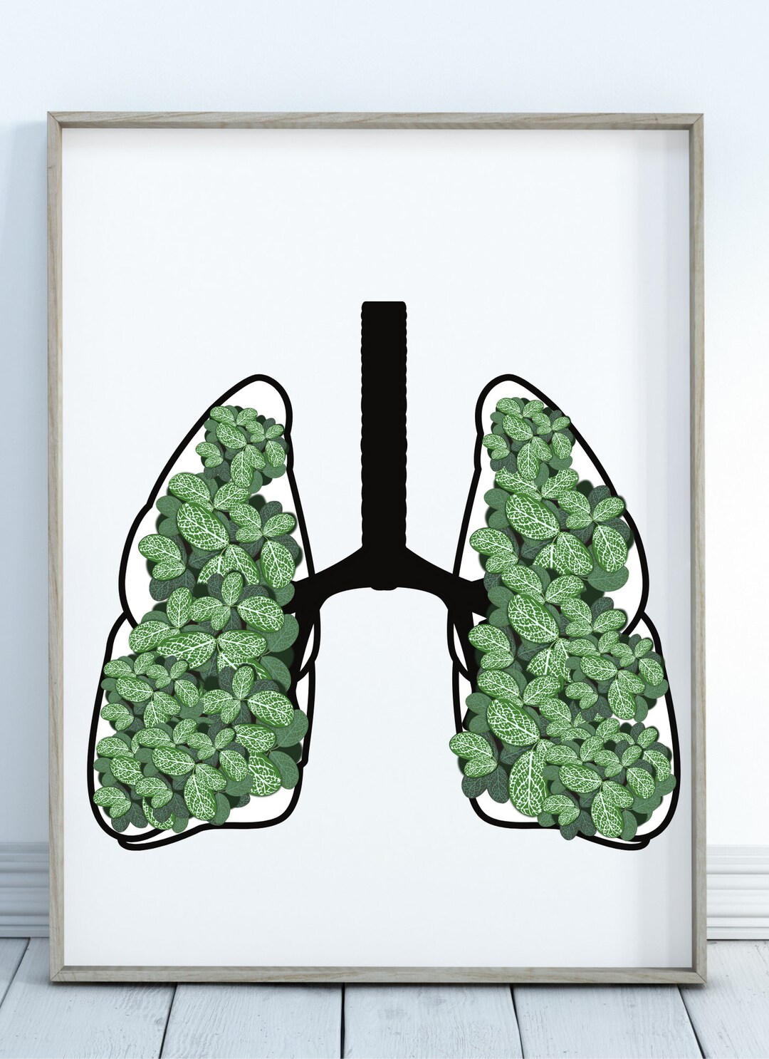 Lungs Anatomy Art, Medical Art, Printable, Digital Download, Office ...