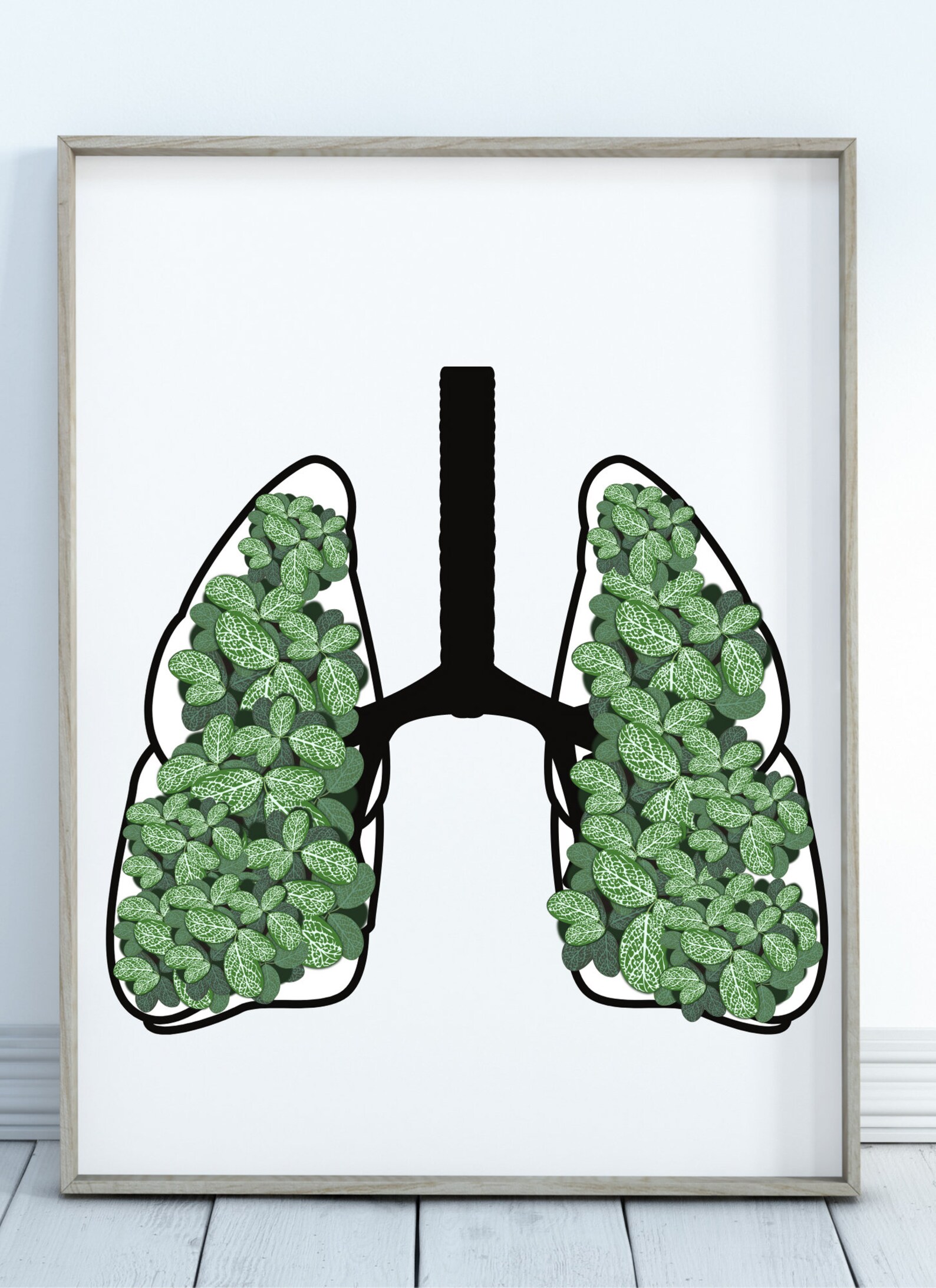 Lungs Anatomy Art, Medical Art, Printable, Digital Download, Office ...