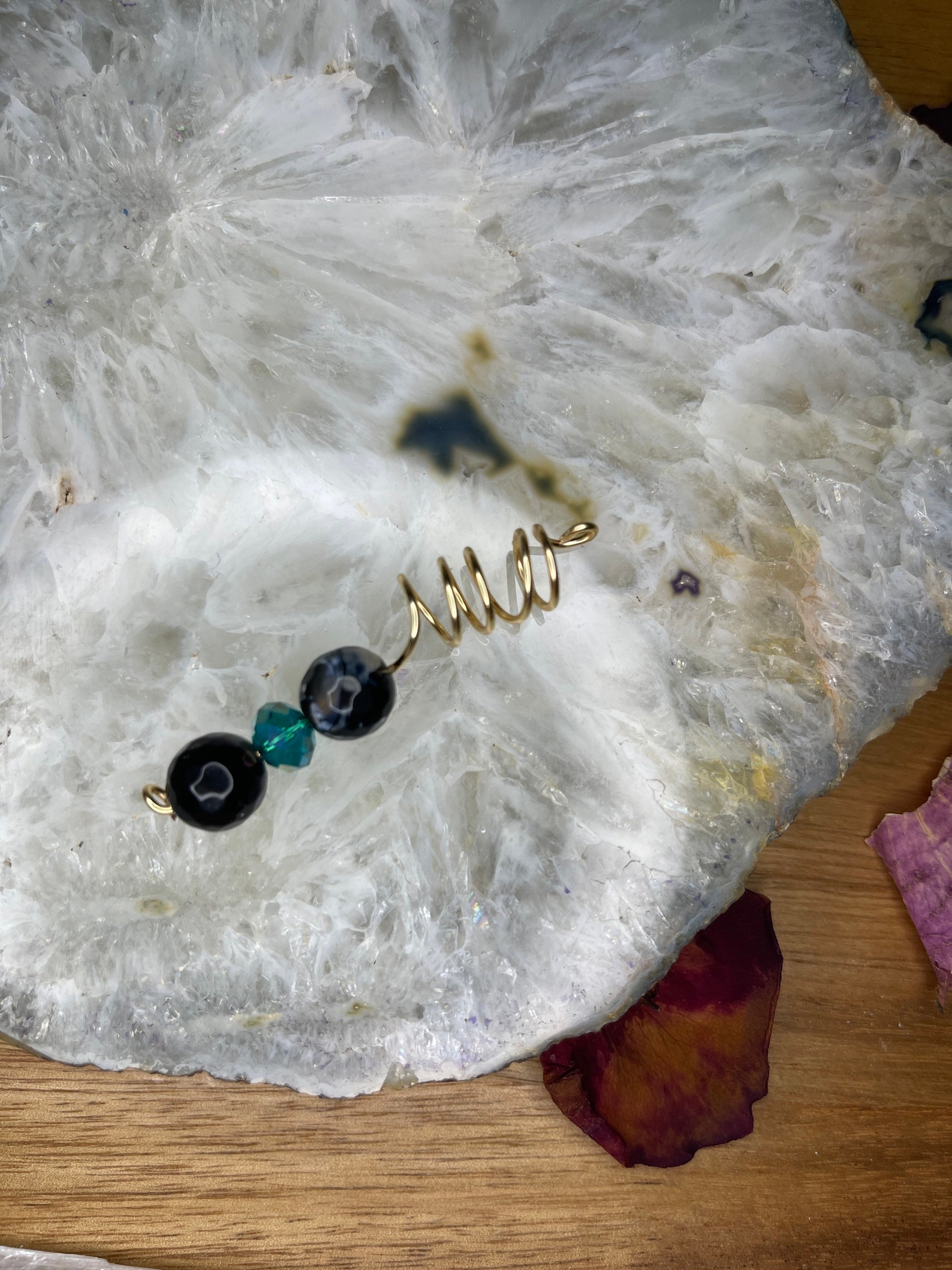 Hair Charms/ Hair Jewelry/ Loc Charms/ Braid Charms/ Spiral | Etsy