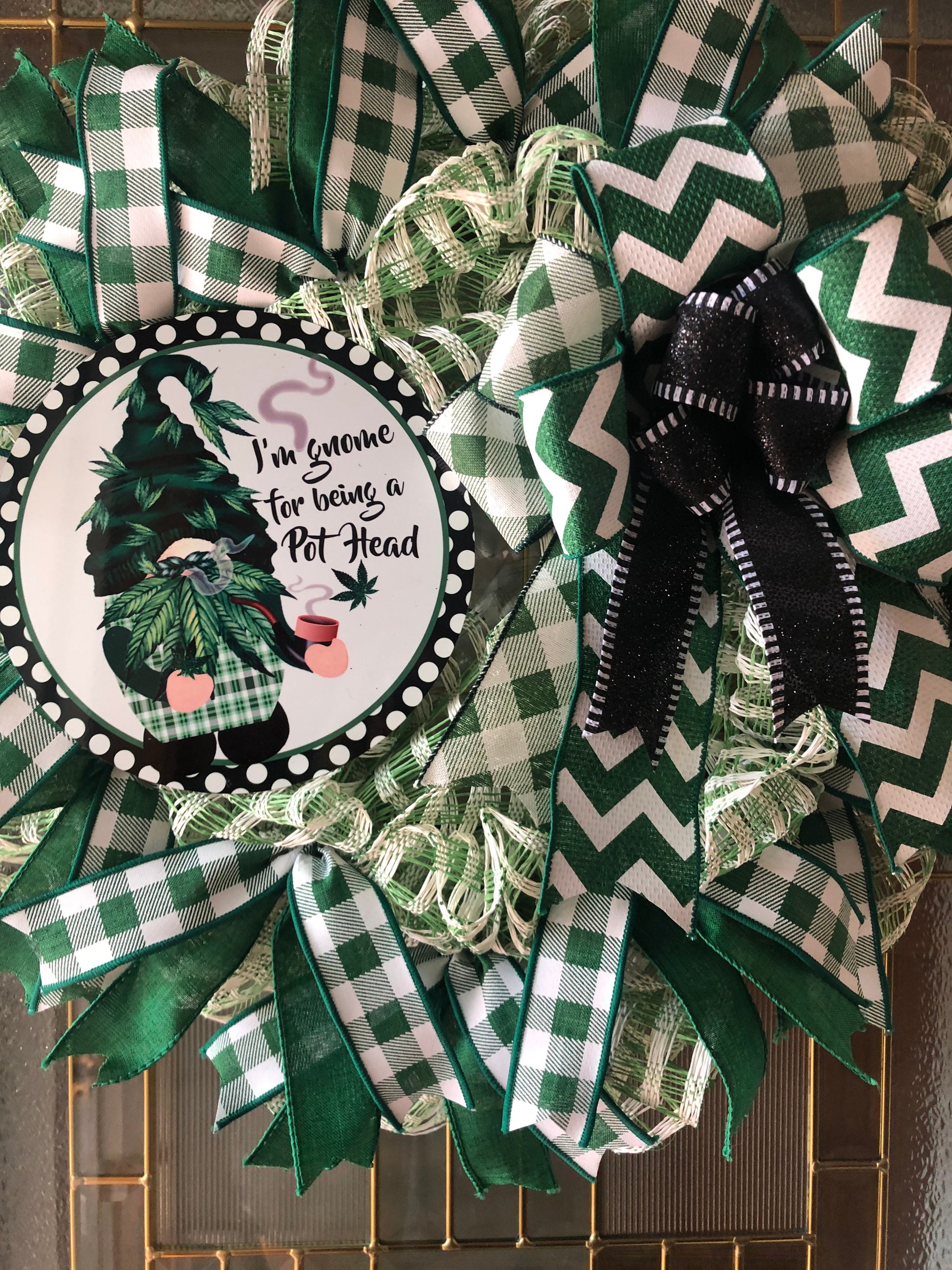 Marijuana Sign Marijuana Decor Pot Head Sign Cannabis Sign - Etsy