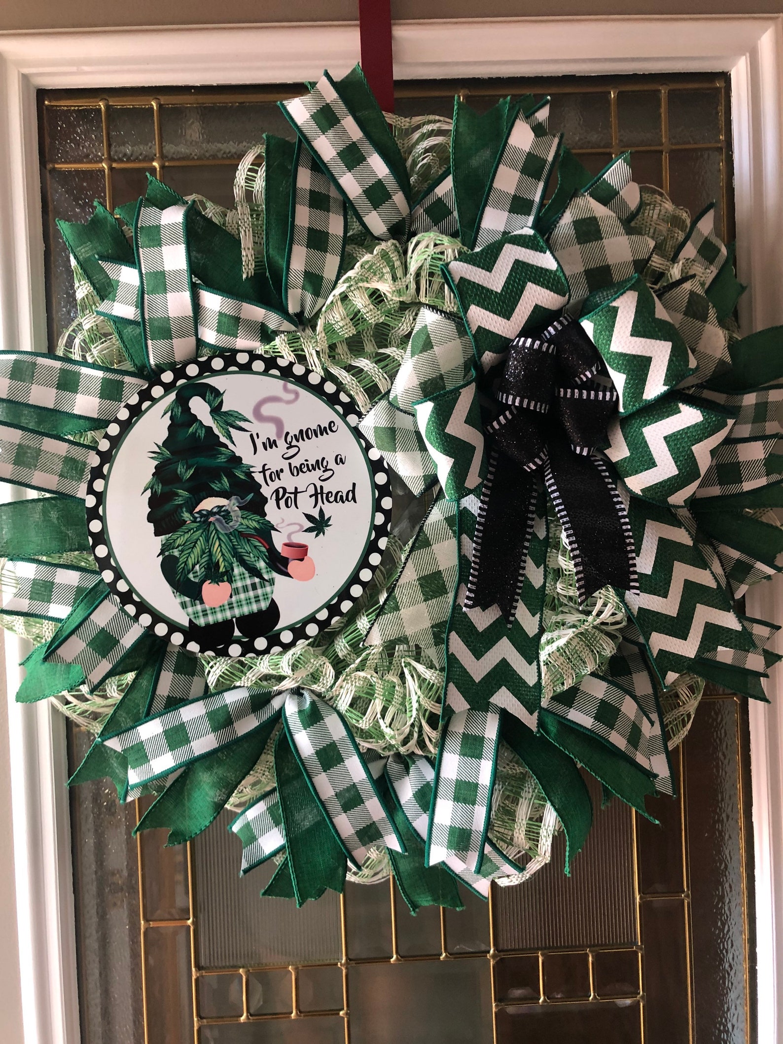 Marijuana Sign Marijuana Decor Pot Head Sign Cannabis Sign - Etsy