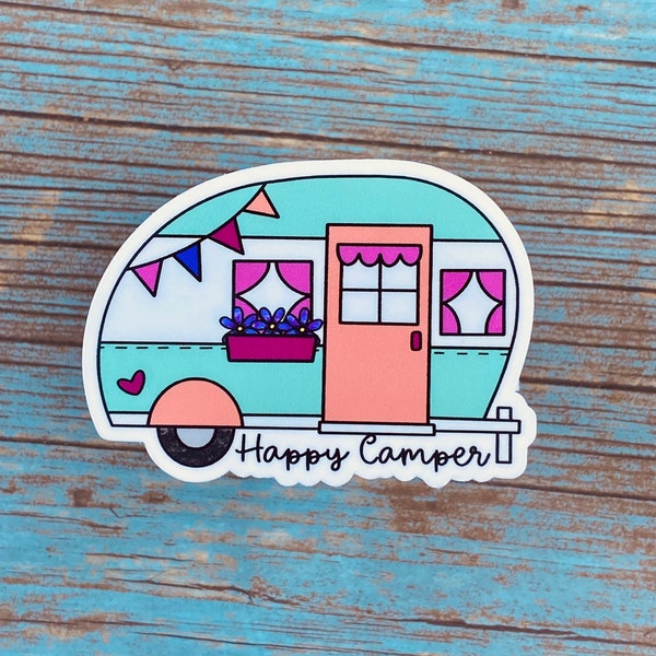 Camper Sticker - Etsy