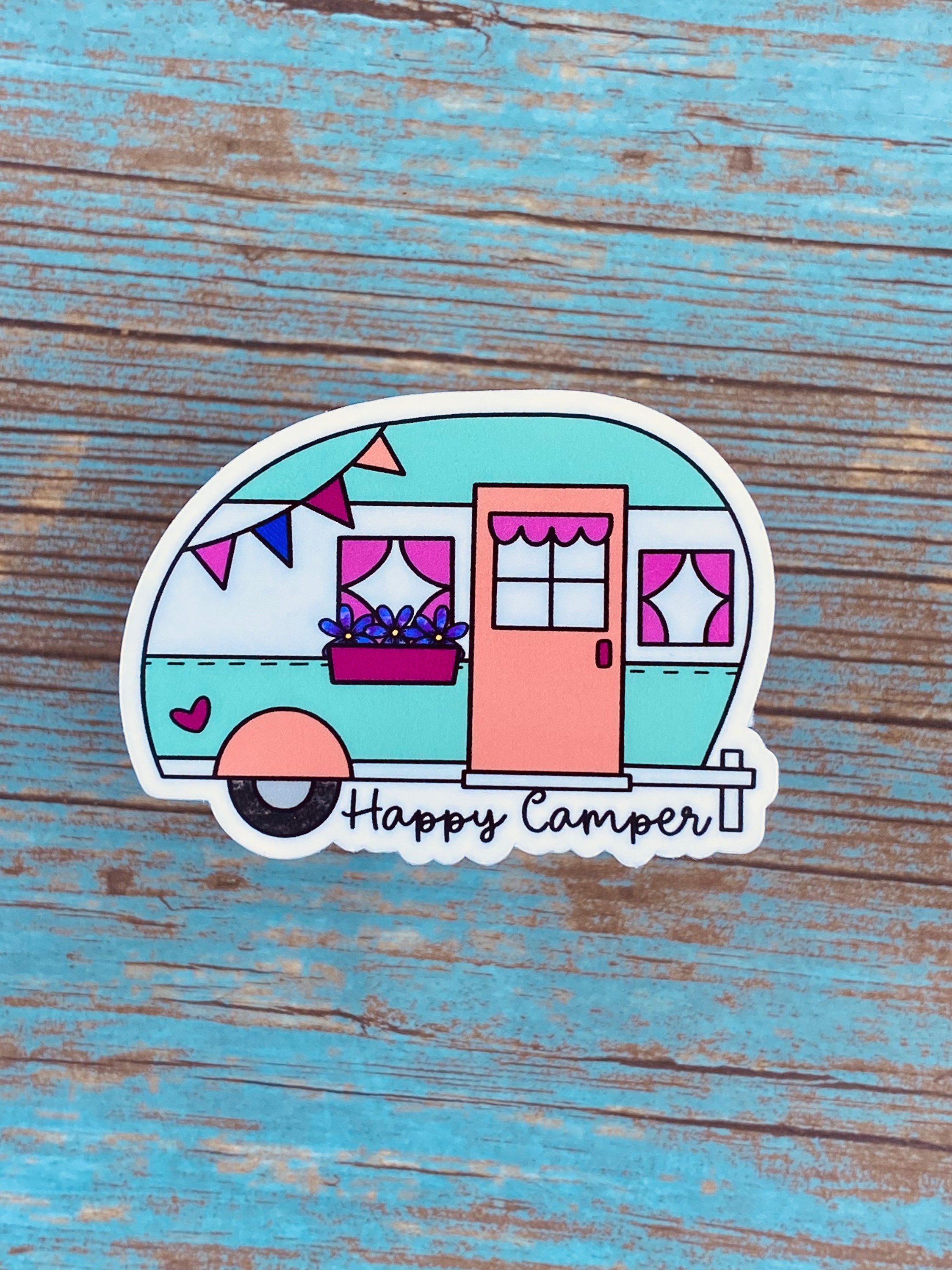 Stickers, Labels & Tags Paper Vintage Van Sticker Set laptop stickers ...