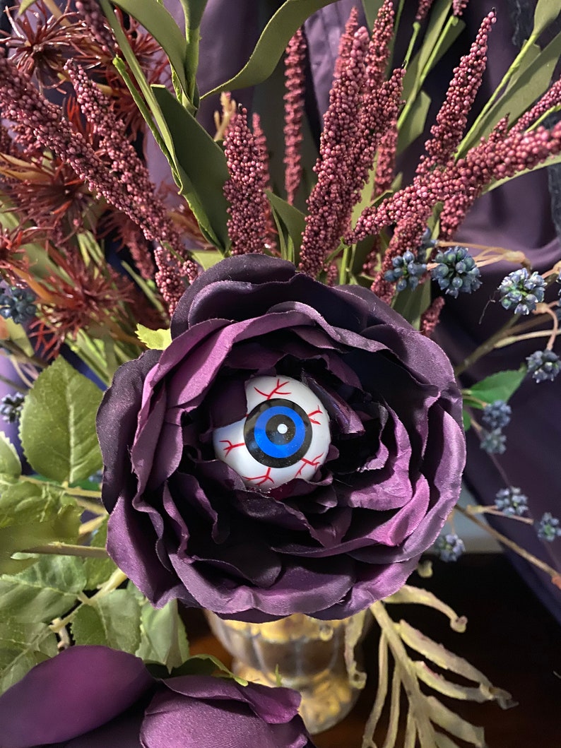 Halloween Decoration Holiday Flower Arrangement - Etsy