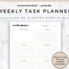 Simple Weekly Study Schedule Printable Set Weekly Revision Timetable ...