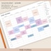 Minimalist Revision Timetable Printable Set | Study Schedule | Weekly ...