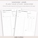 Study Session Planner Printable | Study Planner | Student Organiser ...