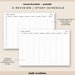 Simple Weekly Study Schedule Printable Set | Weekly Revision Timetable ...