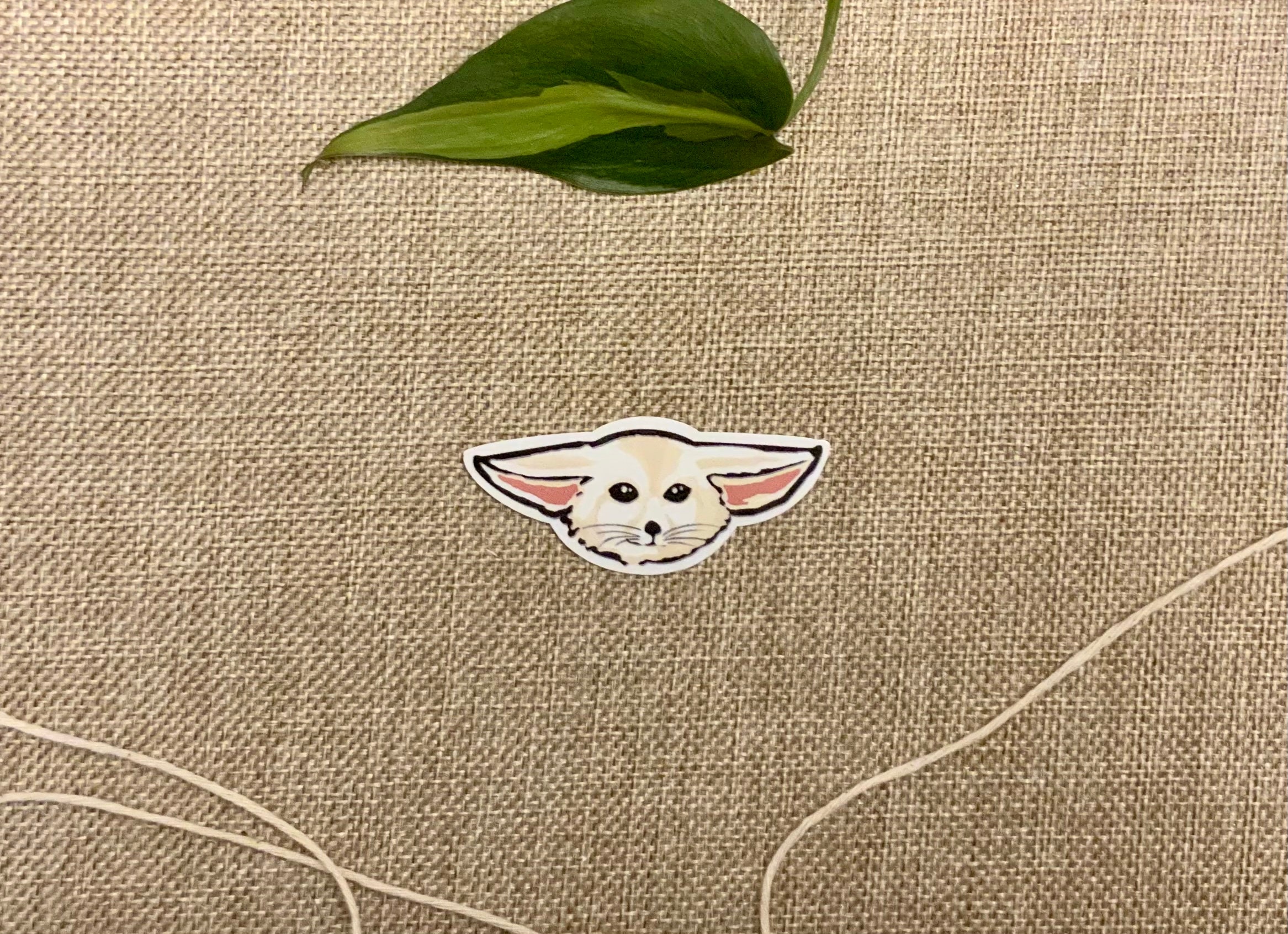 Fennec Sticker Set/ Fox Vinyl Sticker /stationery Supplies / Laptop ...