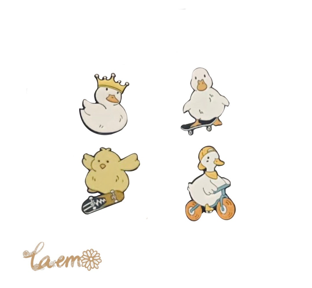 Duck Enamel Pins Set - Etsy
