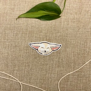 Fennec Sticker Set/ Fox Vinyl Sticker /stationery Supplies / Laptop ...