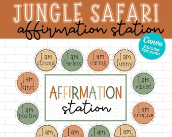 Digital and Printable Classroom Newsletters in Jungle Safari - Etsy