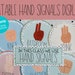 EDITABLE Hand Signals Display Bulletin Board Posters - Etsy
