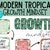 EDITABLE Modern Tropical Growth Mindset Posters Bulletin Board Display ...