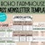 EDITABLE Class Newsletter Templates | Boho Farmhouse | Elementary ...