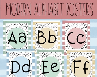 ABC Poster Pack | Bulletin Board Posters | Elementary School | Teacher ...