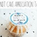 Thanks a Bundtch for All You Do Gift Tag | Bundt Cake Tag | Thank You ...