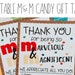 EDITABLE Thank You for Being so Marvelous and Magnificent M&M Candy ...