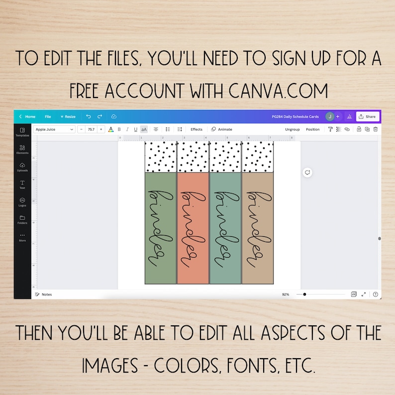 EDITABLE Boho Farmhouse Binder Covers & Spines Printable - Etsy