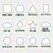 EDITABLE Shape Poster Pack | Sweet Groovy| Bulletin Board Posters ...