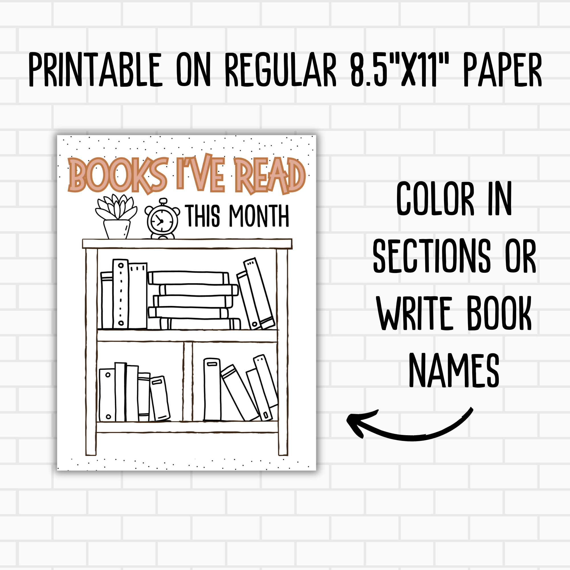 EDITABLE Groovy Neutral Reading Logs | Reading Goals | Worksheet | Book ...