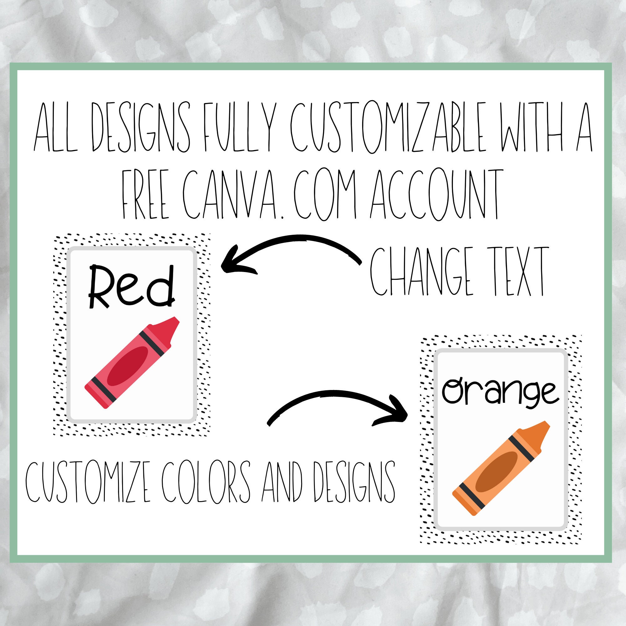 EDITABLE Color Poster Pack | Modern Colorful | Bulletin Board Posters ...