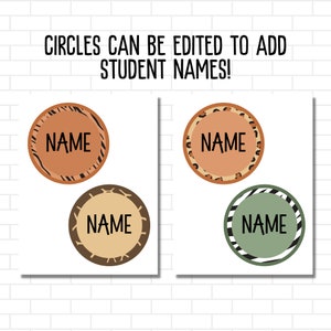 EDITABLE Wild About Learning Bulletin Board Kit | Back to School ...