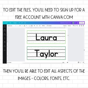 EDITABLE Spotty Rainbow Name Tags | Printable Classroom Name Tags ...