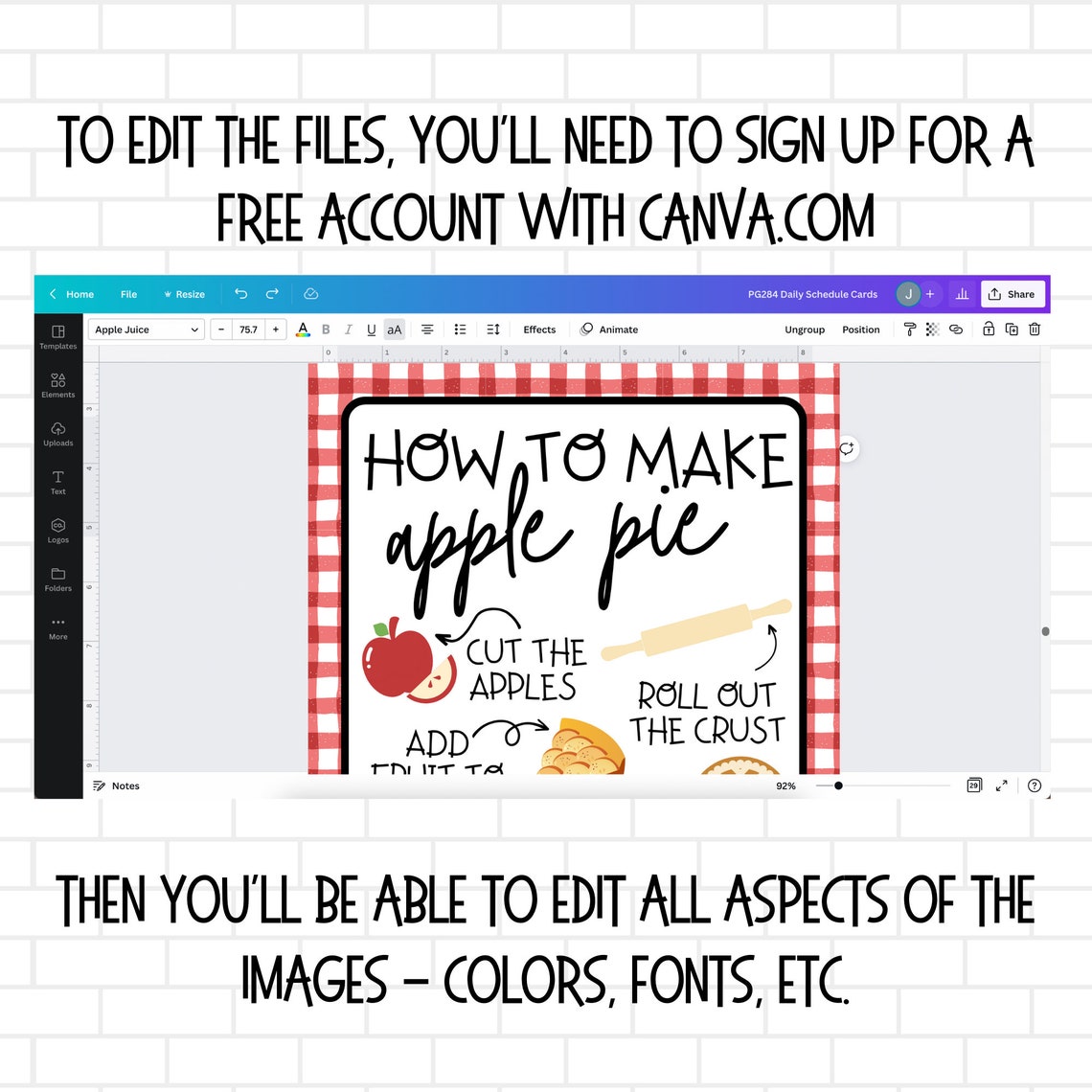 PRINTABLE Apple Market Dramatic Play Kit | Summer Activity | Preschool ...