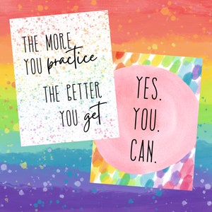 PRINTABLE Classroom Poster Pack | Watercolor Rainbow | Bulletin Board ...