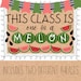 PRINTABLE We Are One in A Melon Bulletin Board Kit End of Year ...